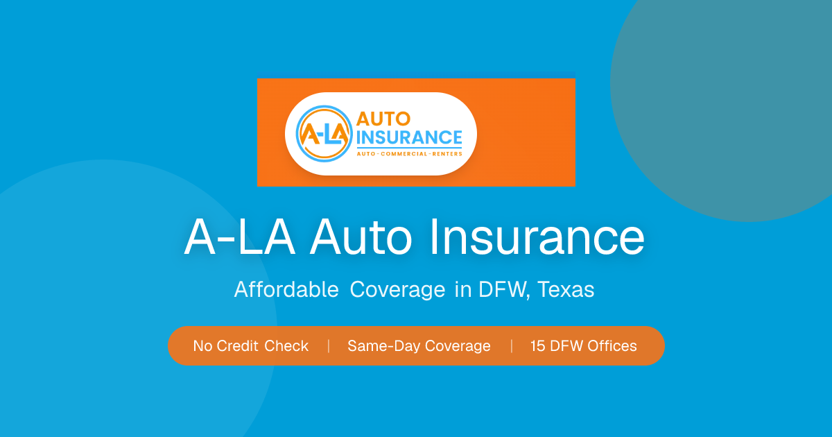 Texas Auto Insurance 2026 Statewide Report | A-LA
